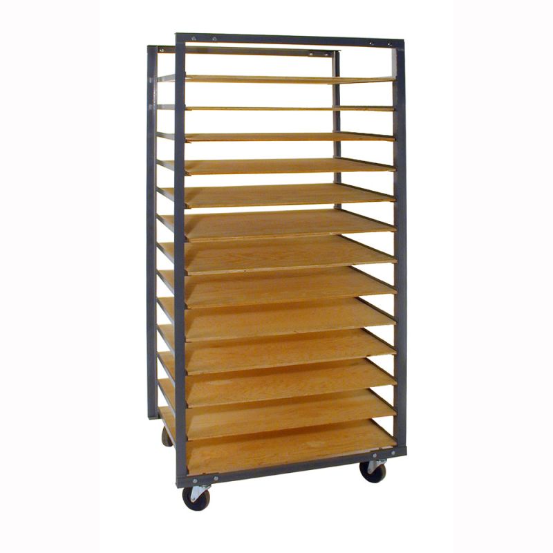 13 Division Ware Rack: Welded Rungs | Bailey Ceramic Supply