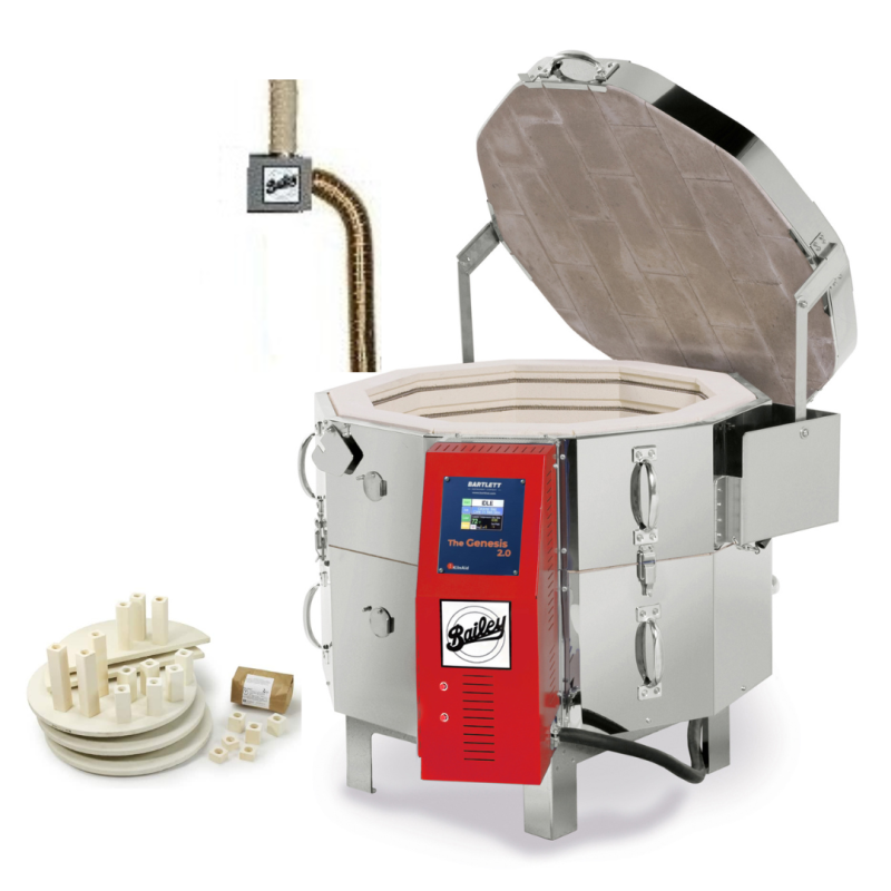 Bailey TL-2318 Complete Kiln Package with Genesis Touch Screen ...