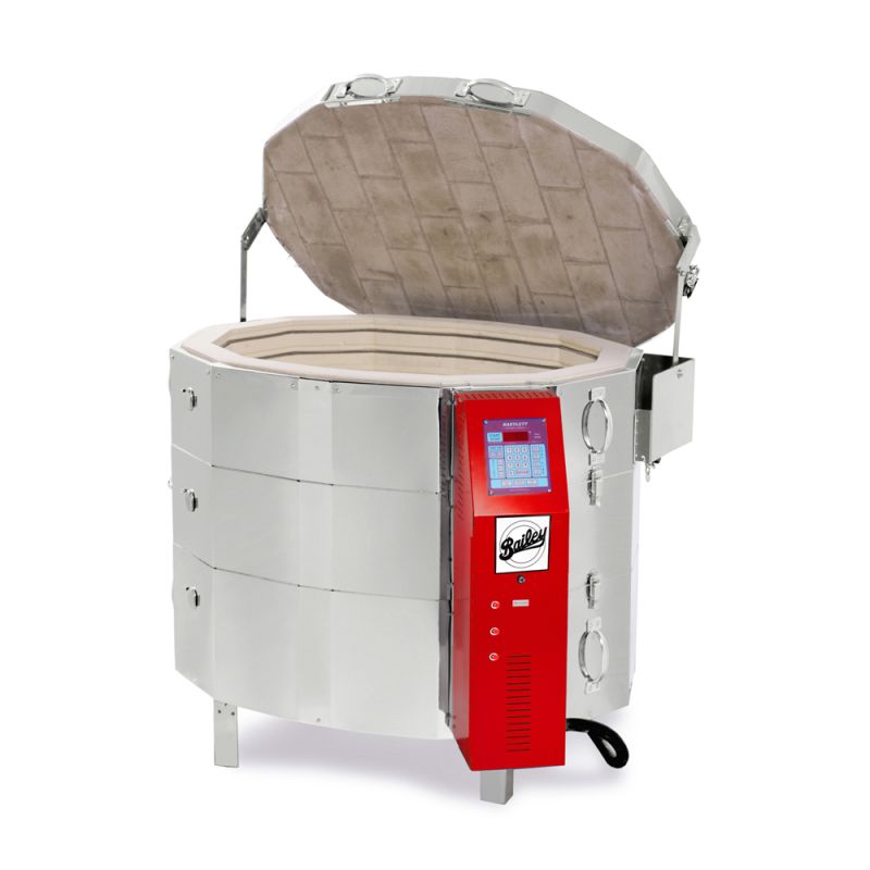 Bailey TL-2336 Kiln – 12 cu ft Cone 10 Electric Kiln with 3-Zone Control